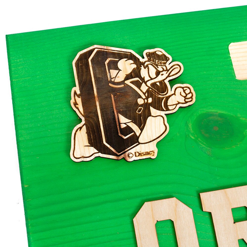 Wood Timeless Etchings 3D Laser Engraved & Green & Wood Stripe DTO ...