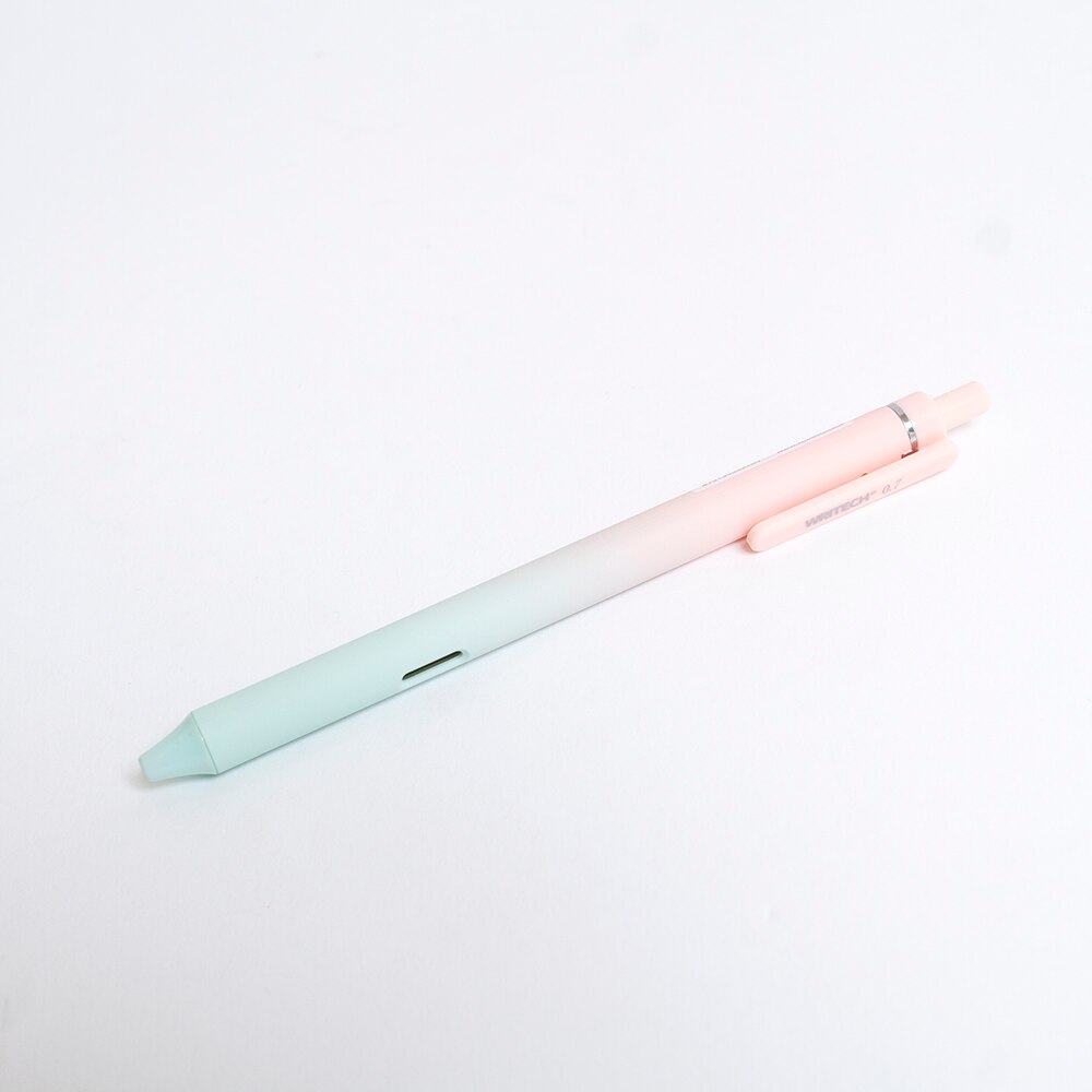 Writech Retractable Gel Pen Gradient Color Barrel- Black Ink