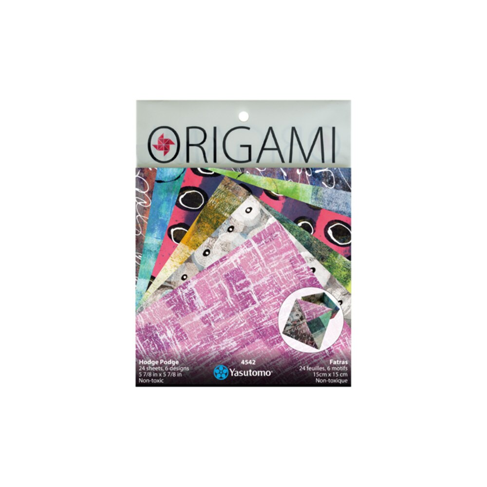Yasutomo Origami Paper Painted Paper Hodgepodge (6 Patterns)