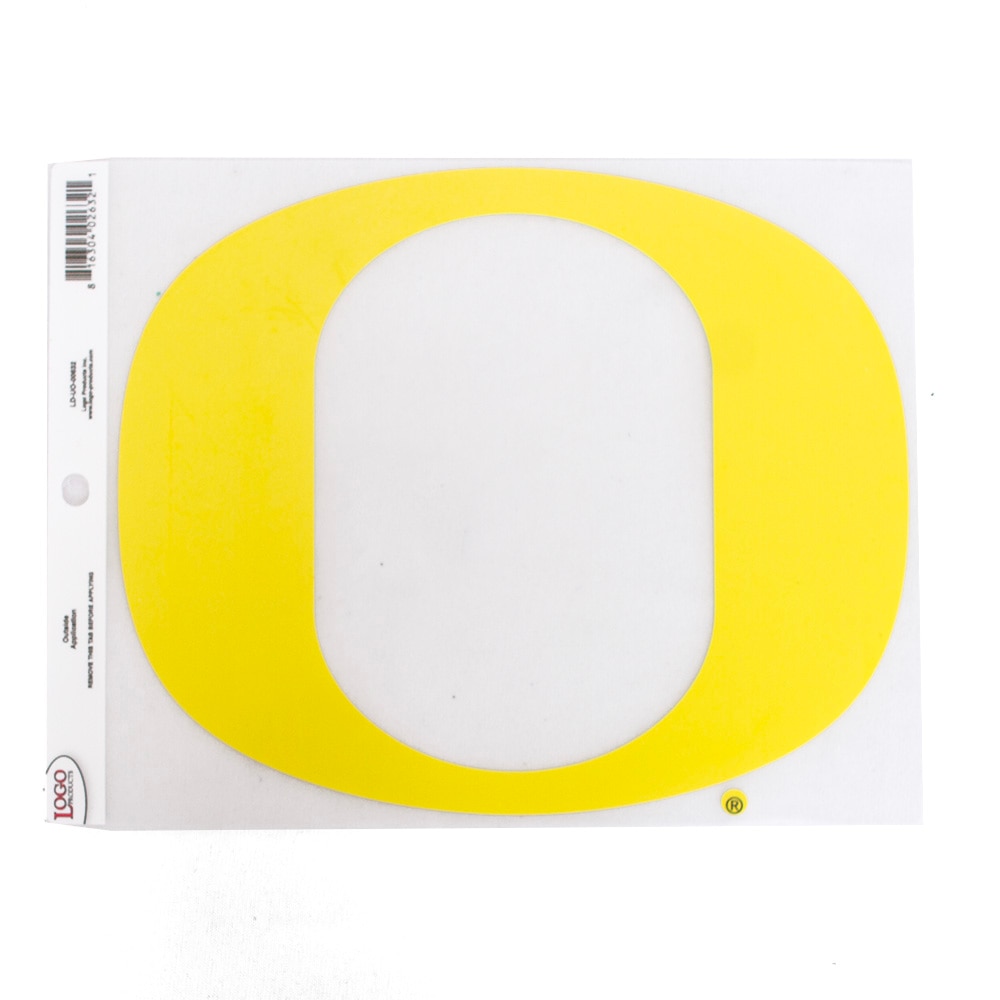 Yellow Logo Product 7" Vinyl Outside Application Yellow O Decal