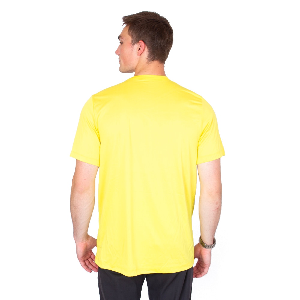 Yellow Nike Performance Legend Dri-FIT II Sideline 25 Left Chest Green ...